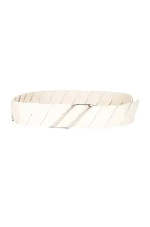 Bottega Veneta Belt - Plaster & Silver