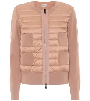 Moncler Down And Wool Jacket