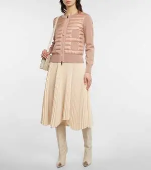 Moncler Down And Wool Jacket