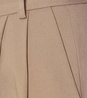 THE FRANKIE SHOP Bea High-rise Pants - Brown
