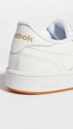 REEBOK Club C 85 Classic Lace Up Sneakers - White/light Grey
