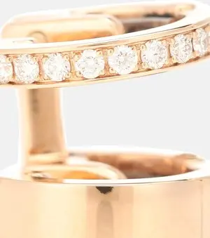 REPOSSI Berbere Module 18-kt Rose Ear Cuff With Diamonds