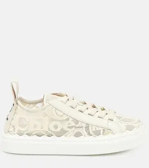 Chloé Lauren Lace Sneakers