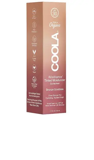 COOLA Rosilliance Tinted Moisturizer Organic Sunscreen Spf30 - Bronze Goddess