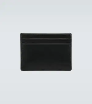 Saint Laurent Tiny Cassandre Leather Card Holder