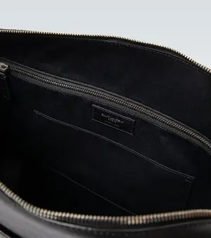 Saint Laurent Duffle Leather Briefcase