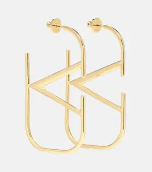 Valentino Garavani Vlogo Signature Earrings - Gold