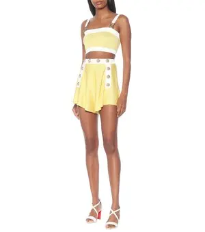 Balmain - Balmain Knit Crop Top