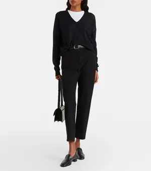 JOSEPH Coleman High-rise Gabardine Pants
