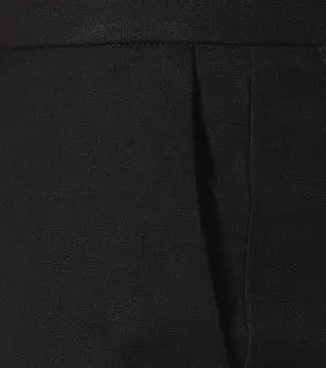 JOSEPH Coleman High-rise Gabardine Pants - Black