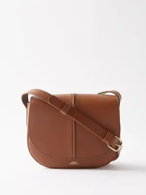 A.p.c. A.P.C. - Betty Smooth Leather Cross-body Bag - Womens - Tan - ONE SIZE - Tan