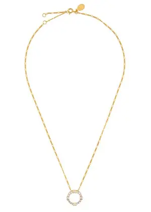LAURA VANN Laura Vann Luna Gold-Plated Necklace Gold