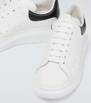 Alexander McQueen Oversized Leather Sneakers