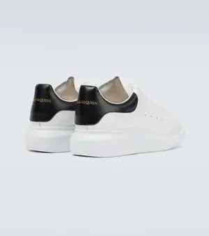 Alexander McQueen Oversized Leather Sneakers