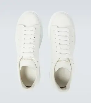 Alexander McQueen Oversized Leather Sneakers
