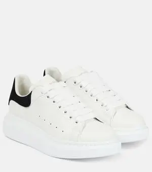 Alexander McQueen Oversized Leather Sneakers
