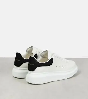Alexander McQueen Oversized Leather Sneakers