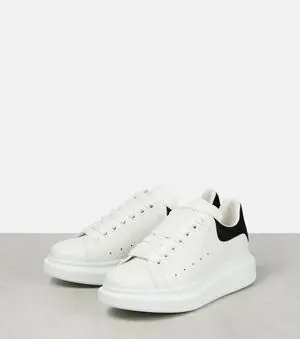 Alexander McQueen Oversized Leather Sneakers