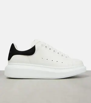 Alexander McQueen Oversized Leather Sneakers