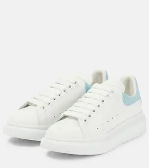 Alexander McQueen Oversized Leather Sneakers - Multicoloured