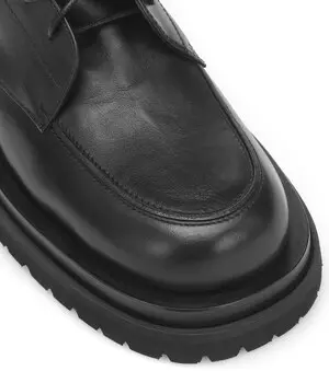Magda Butrym Leather Combat Ankle Boots