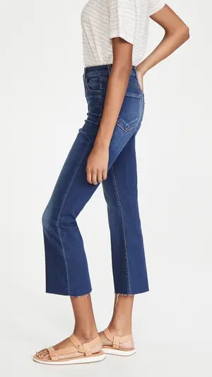 L'Agence Kendra High-rise Crop Flare Jeans