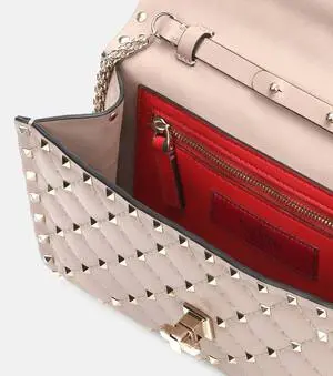 Valentino Garavani Rockstud Spike Small Leather Shoulder Bag