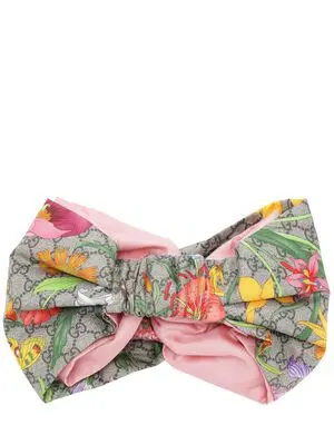 Gucci Floral Printed Silk Headband
