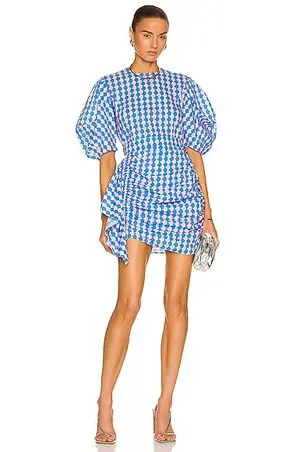 Rhode Pia Dress In Blue In Love Life - 40% Off | Editorialist