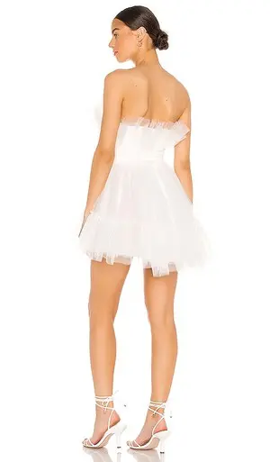 Katie May Ellee Mini Dress - Ivory