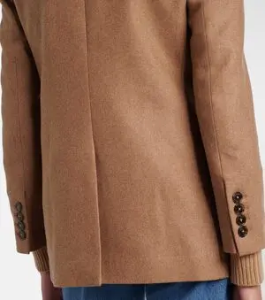 BLAZÉ MILANO Cholita Everyday Wool-blend Blazer - Beige