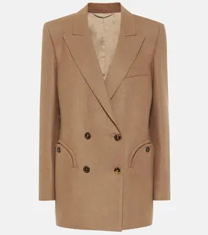 BLAZÉ MILANO Cholita Everyday Wool-blend Blazer - Beige