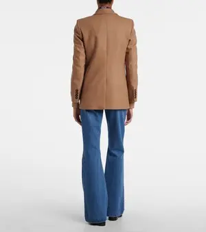 BLAZÉ MILANO Cholita Everyday Wool-blend Blazer - Beige