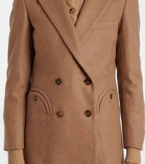 BLAZÉ MILANO Cholita Everyday Wool-blend Blazer - Beige