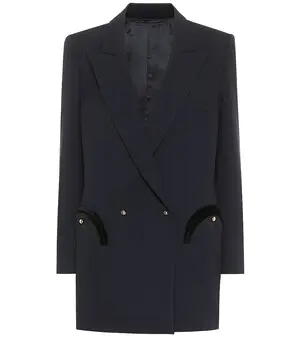 BLAZÉ MILANO Resolute Everyday Wool Blazer - Blue