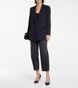 BLAZÉ MILANO Resolute Everyday Wool Blazer - Blue