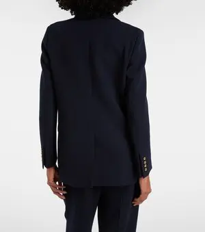 BLAZÉ MILANO Resolute Everyday Wool Blazer - Blue