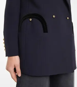 BLAZÉ MILANO Resolute Everyday Wool Blazer - Blue