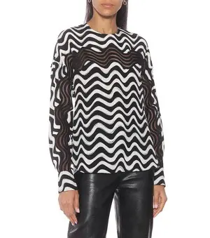 Stella McCartney Printed Silk Blouse