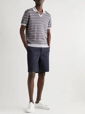 Officine Générale Fisherman Cotton-twill Shorts