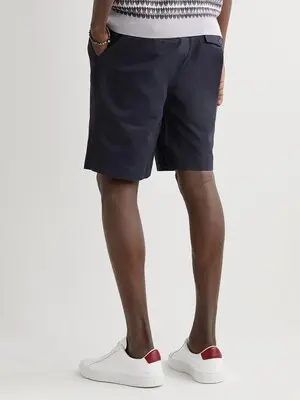 Officine Générale Fisherman Cotton-twill Shorts