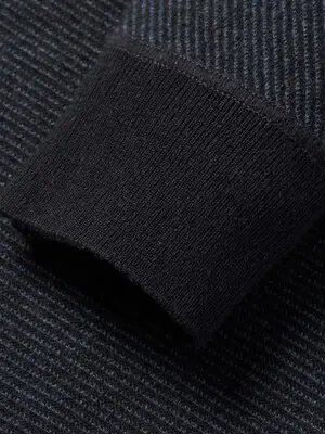 Loro Piana Roadster Striped Cashmere Half-zip Sweater