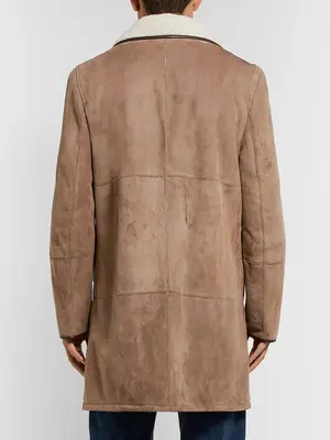 Loro Piana Wollaston Shearling Coat