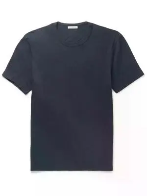 JAMES PERSE Cotton-jersey T-shirt - Blue