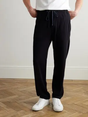 JAMES PERSE Straight-leg Supima Cotton-jersey Sweatpants