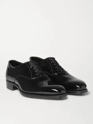 Kingsman George Cleverley For Patent-leather Oxford Shoes