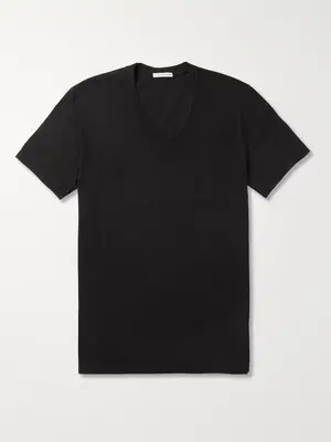 JAMES PERSE Cotton-jersey T-shirt - Black