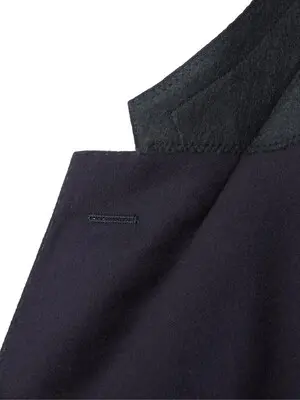 Polo Ralph Lauren Unstructured Linen-blend Blazer - Blue