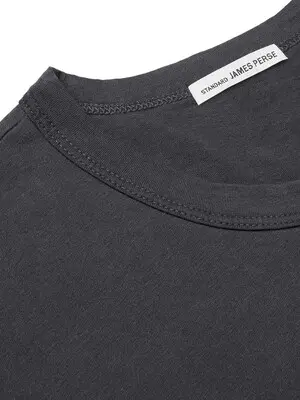 JAMES PERSE Combed Cotton-jersey T-shirt - Gray