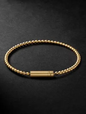 Le Gramme Le 15 18-karat Beaded Bracelet - Gold